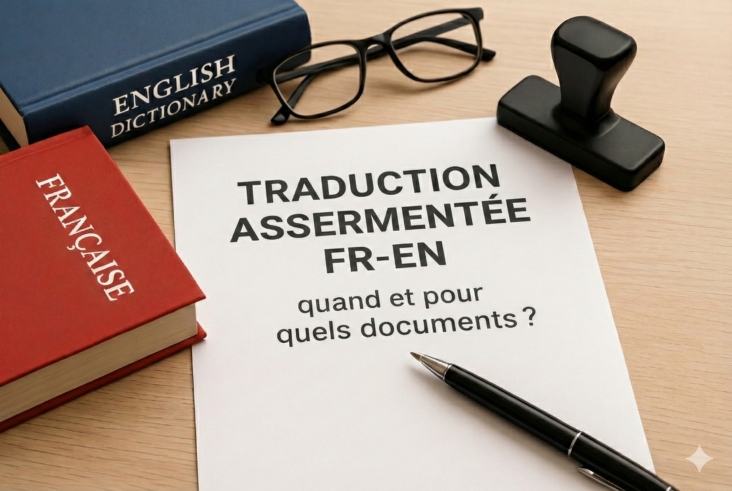 Traduction assermentée FR-EN : quels documents et quand ? – DocuTrad